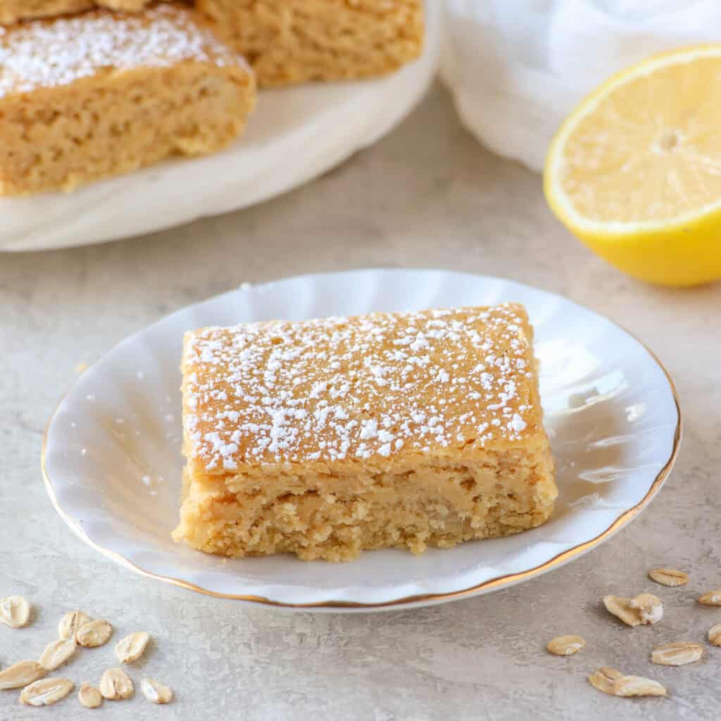 Lemon Protein Bars - Dessert Done Light | Desserts for your healthy ...
